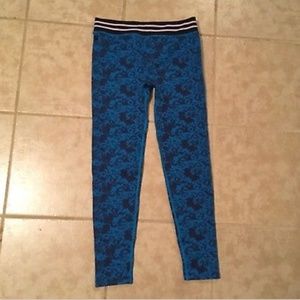 Fabletics | Pants & Jumpsuits | Fabletics Seamless 78 Leggings Blue ...